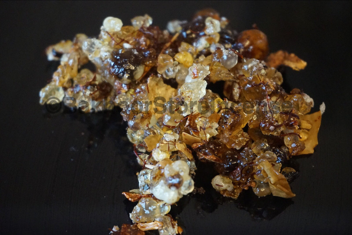 Bakhoor Saffron Loban - High quality handmade Zafraan incense with fra ...